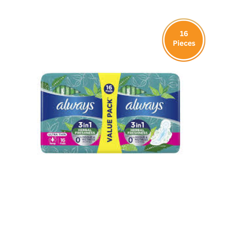 Always Ultra Extra Long Herbal 16*7 Box 16Pcs
